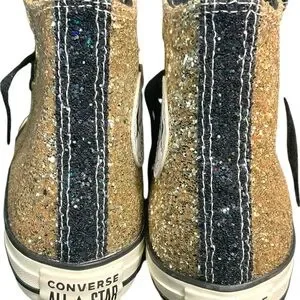 Converse All Stars | Shoes | Converse Chuck Taylor Gold Glitter Unisex ...